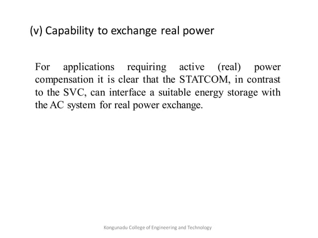 Comparision Of Svc And Statcom Pdf Computer Software And Applications Computing
