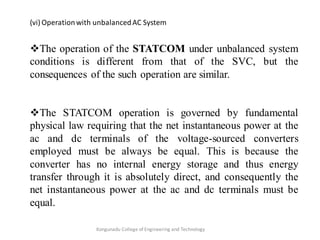 Comparision of svc and statcom | PDF