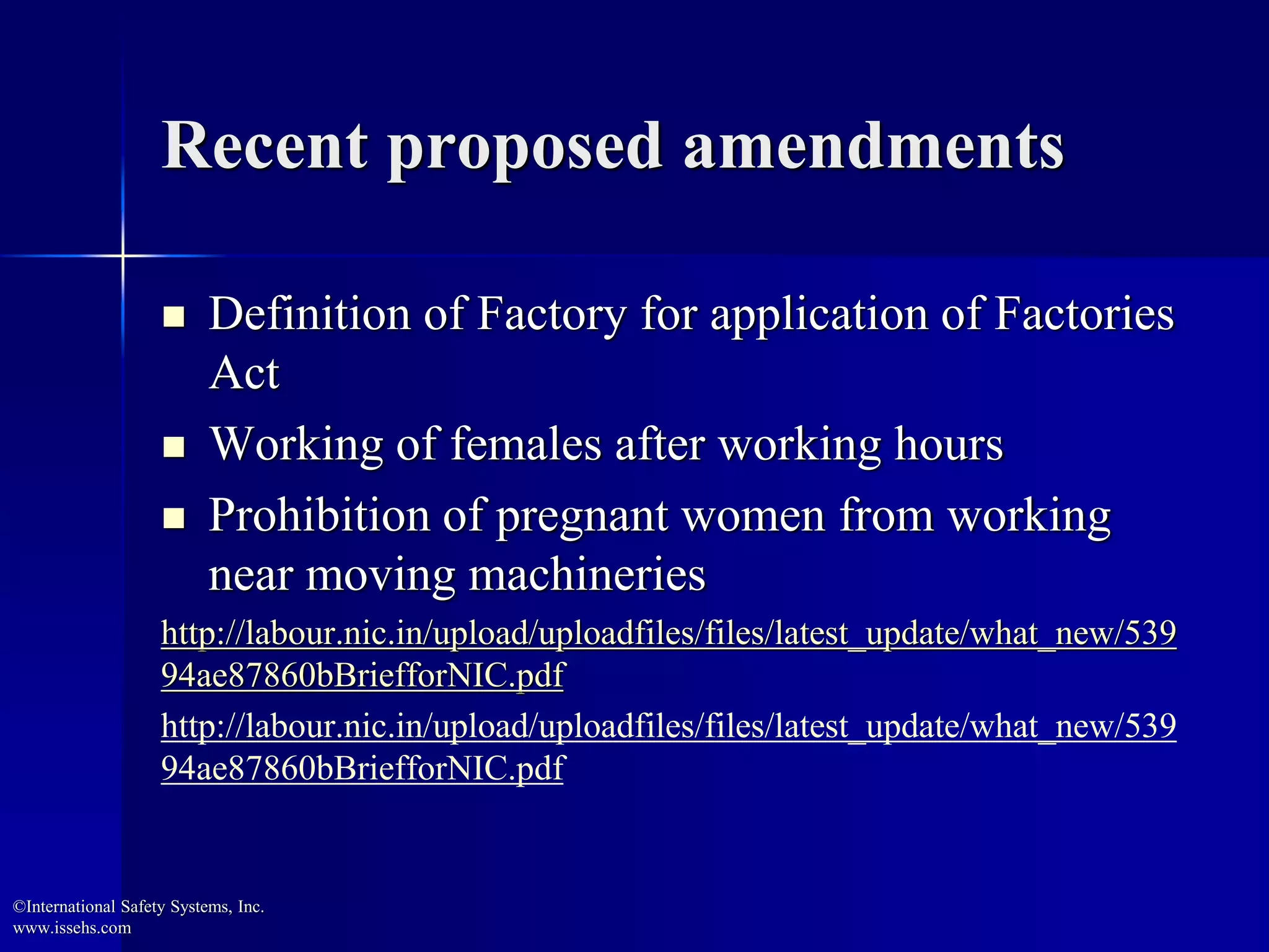 Comparison of US and India Health and Safety Regulations | PDF