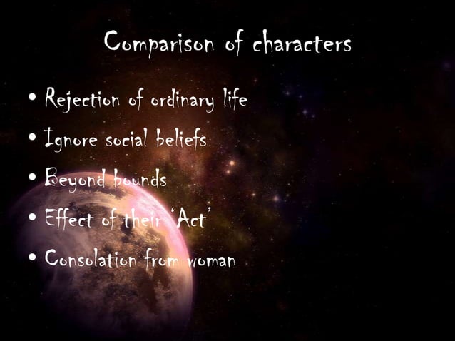 Comparison of 'Frankenstein' and 'Doctor Faustus' | PPTX