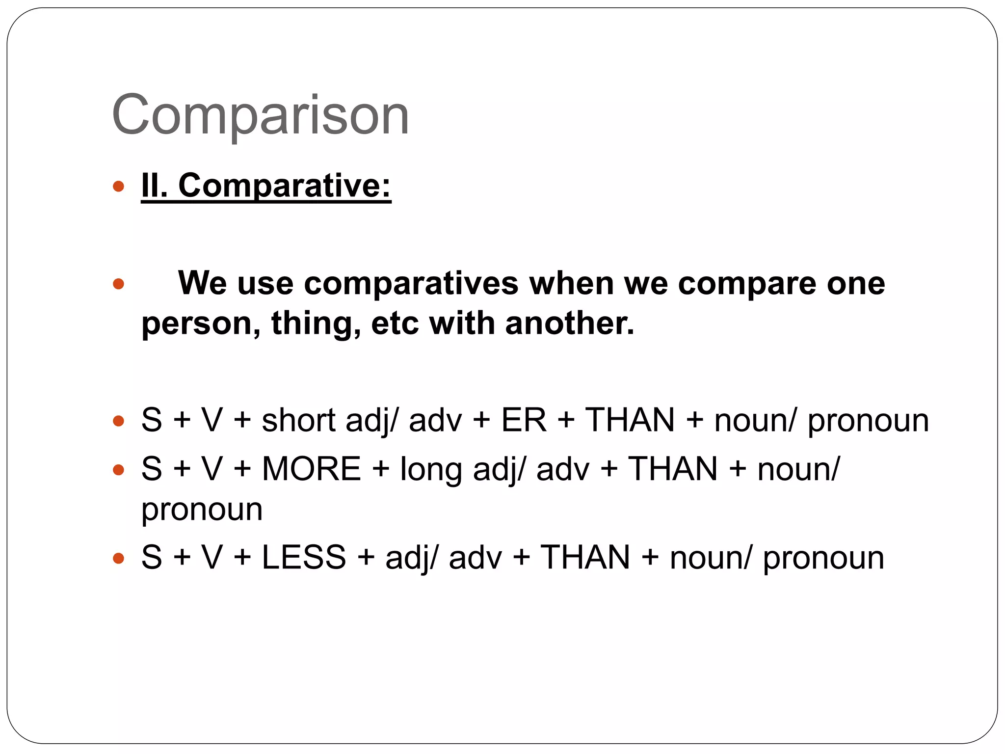 Comparison | PPTX
