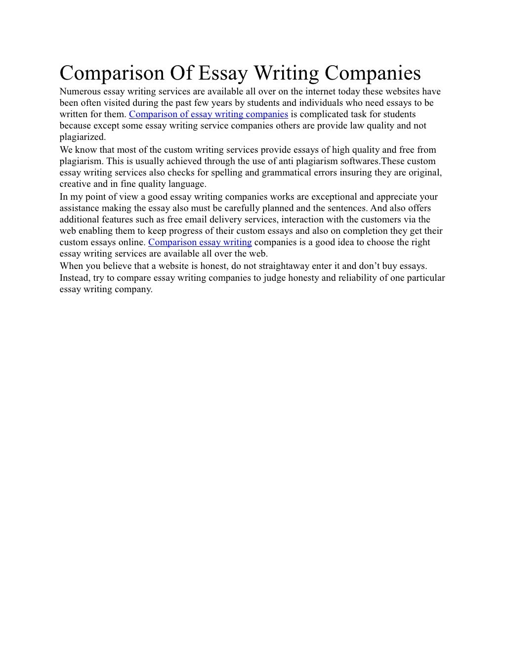 Comparison Essay Writing Companies comparison-essay-writing-companies