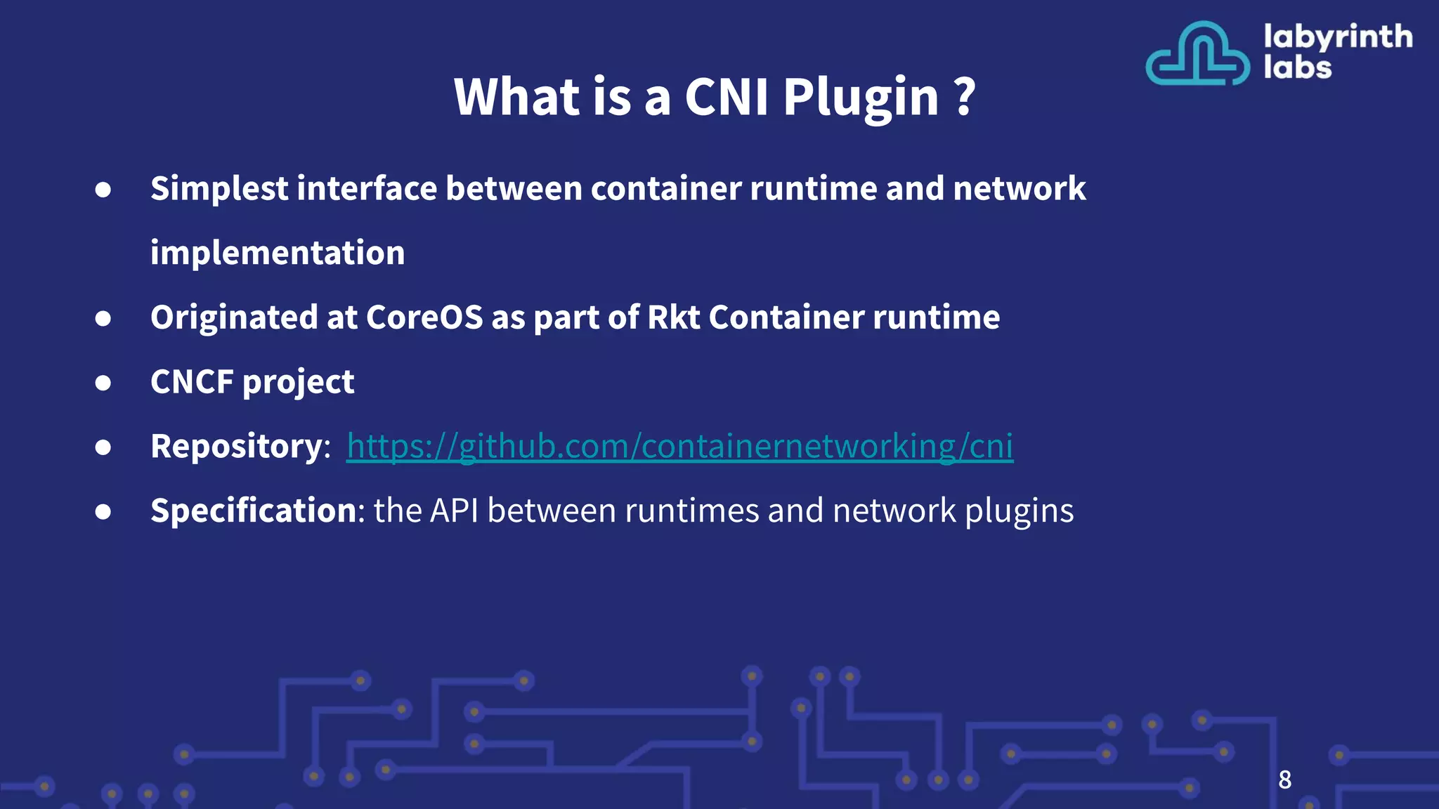 4. CNCF kubernetes Comparison of-existing-cni-plugins-for-kubernetes | PDF