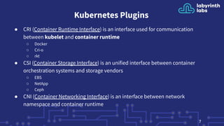 4. CNCF kubernetes Comparison of-existing-cni-plugins-for-kubernetes | PDF