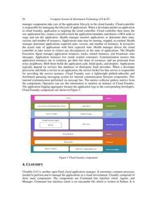 Comparison of open source paas architectural components | PDF | Cloud Computing | Internet