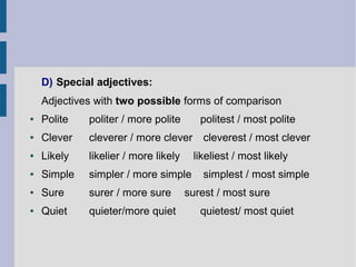 Comparison presentation | PPT