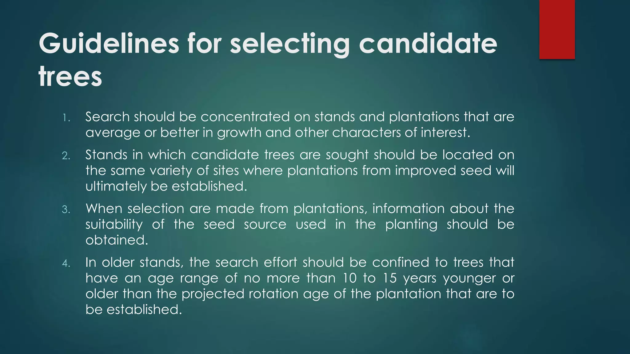 Comparison tree method of selection | PPT Comparison tree method of selection | PPT