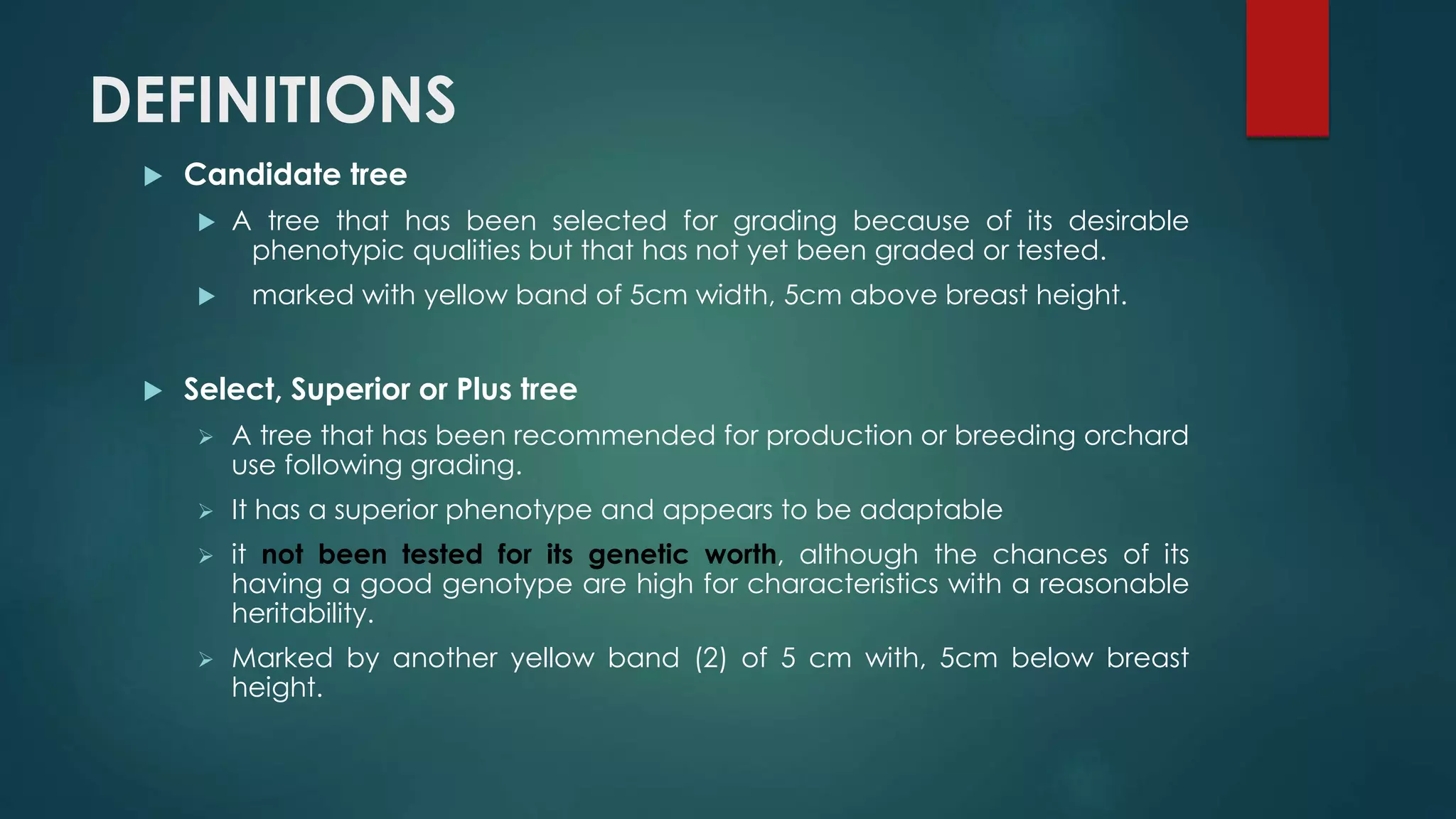 Comparison tree method of selection | PPT Comparison tree method of selection | PPT