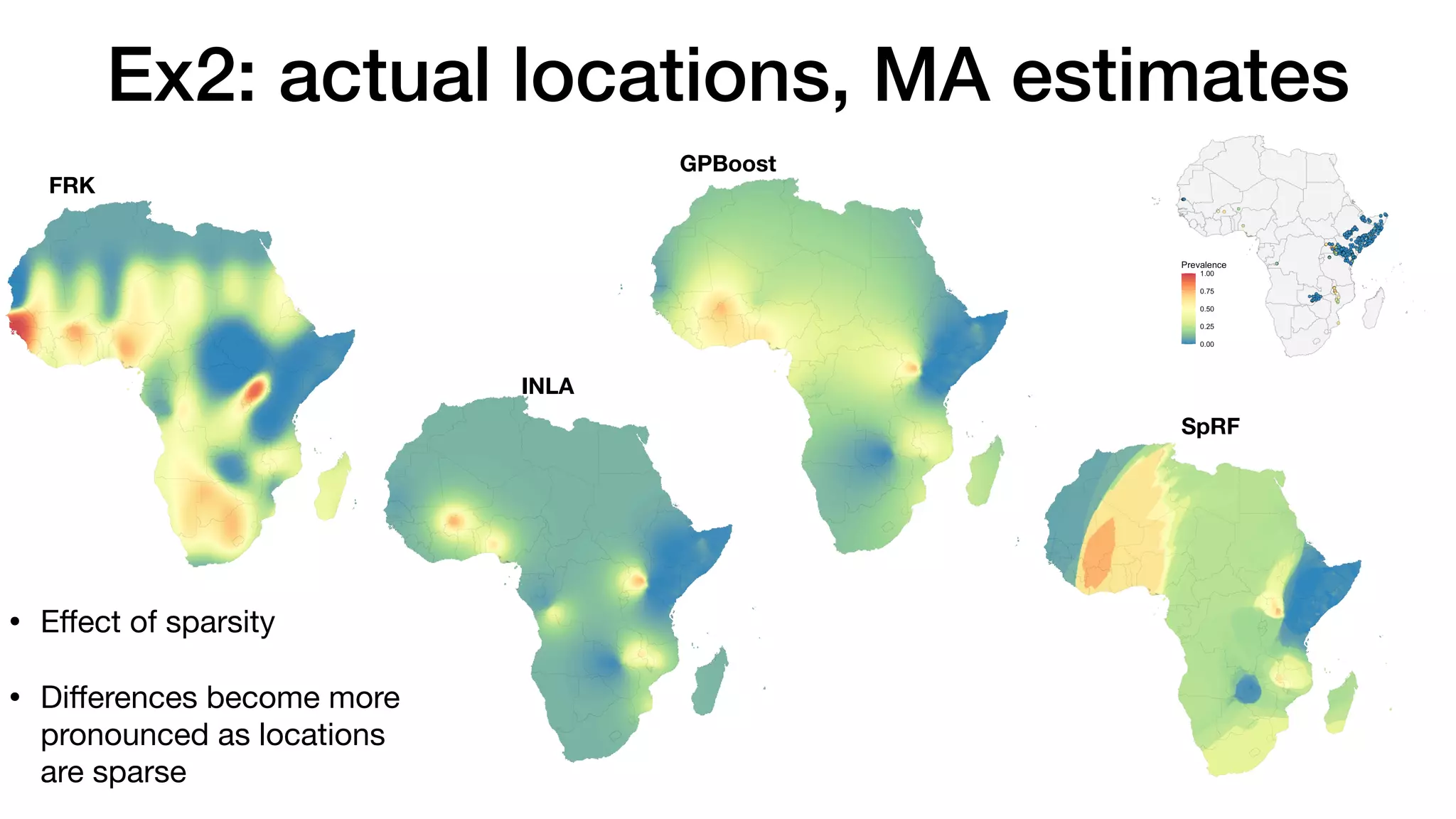 Four, fast geostatistical methods - a comparison | PPT