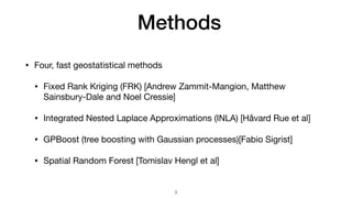 Four, fast geostatistical methods - a comparison | PDF