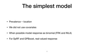 Four, fast geostatistical methods - a comparison | PPT