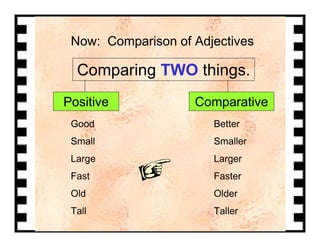 Comparison adjectives 001 | PDF