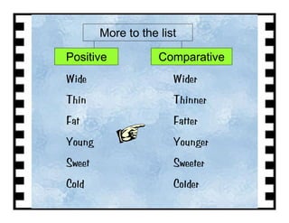 Comparison adjectives 001 | PDF