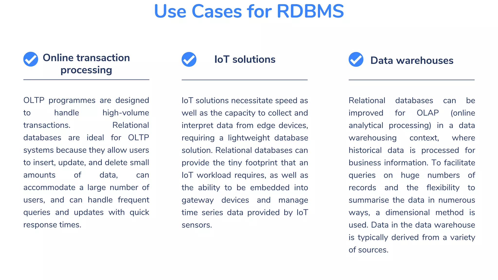 Comparison among rdbms, hadoop and spark | PDF