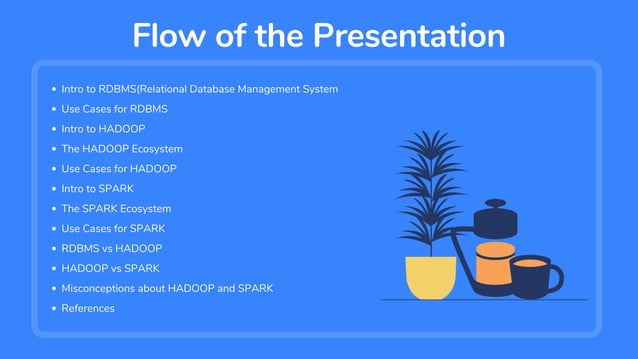 Comparison among rdbms, hadoop and spark | PPT
