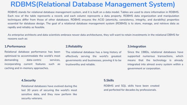Comparison among rdbms, hadoop and spark | PPT