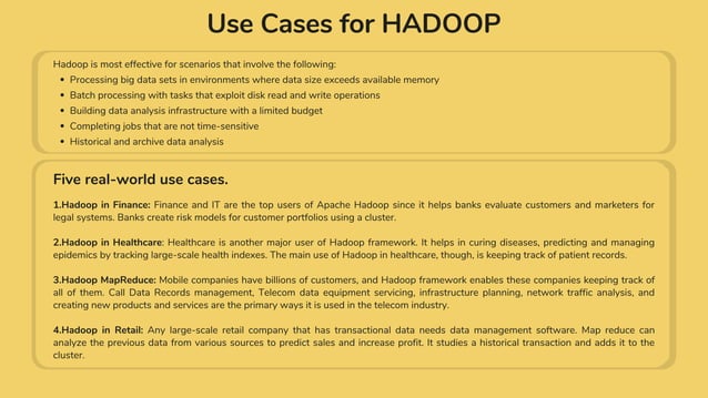 Comparison among rdbms, hadoop and spark | PPT