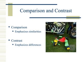 Comparison and contrast intro | PPT