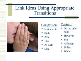 Comparison and contrast intro | PPT