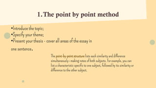 COMPARISON AND CONTRAST ESSAY.pptx | Motorcycles | Automotive