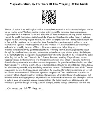 Comparison And Contrast Essay Mla Format - How T | PDF