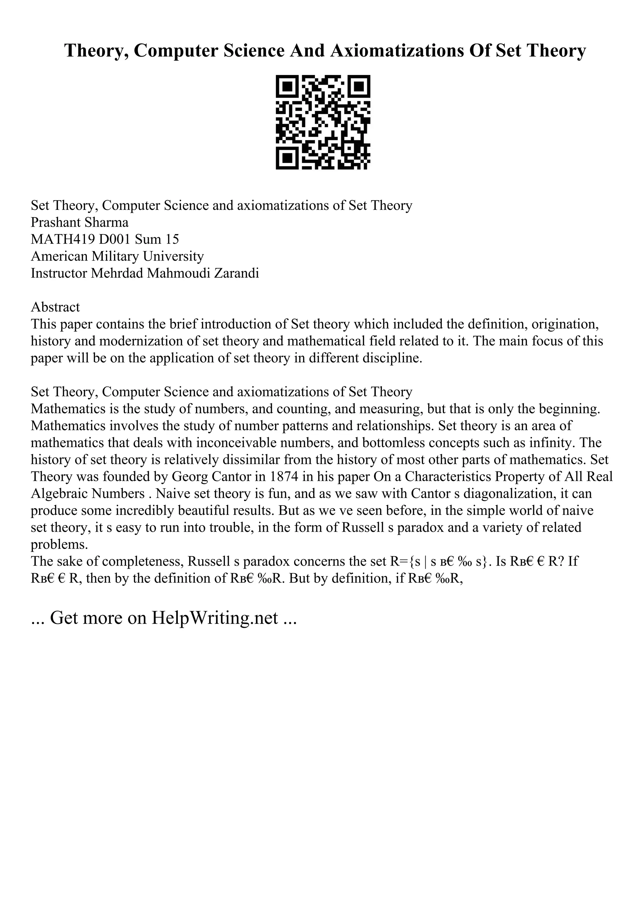 Comparison And Contrast Essay Outline Sample | PDF