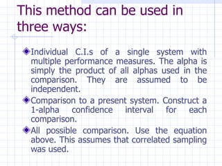 Comparison and evaluation of alternative designs | PPT