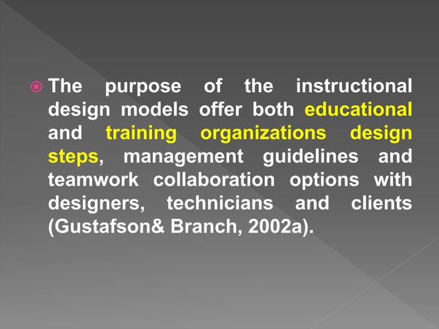 Comparison and similarities of gagne’s instructional model | PPTX