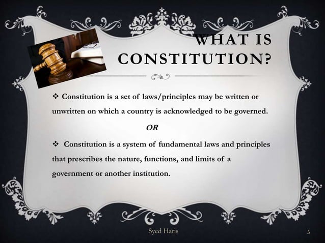 Comparison between 1956 and 1962 constitution | PPTX