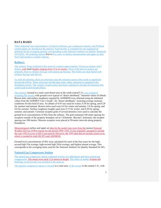 Comparison between AERMOD and ISCST3 using Data from Three Industrial ...