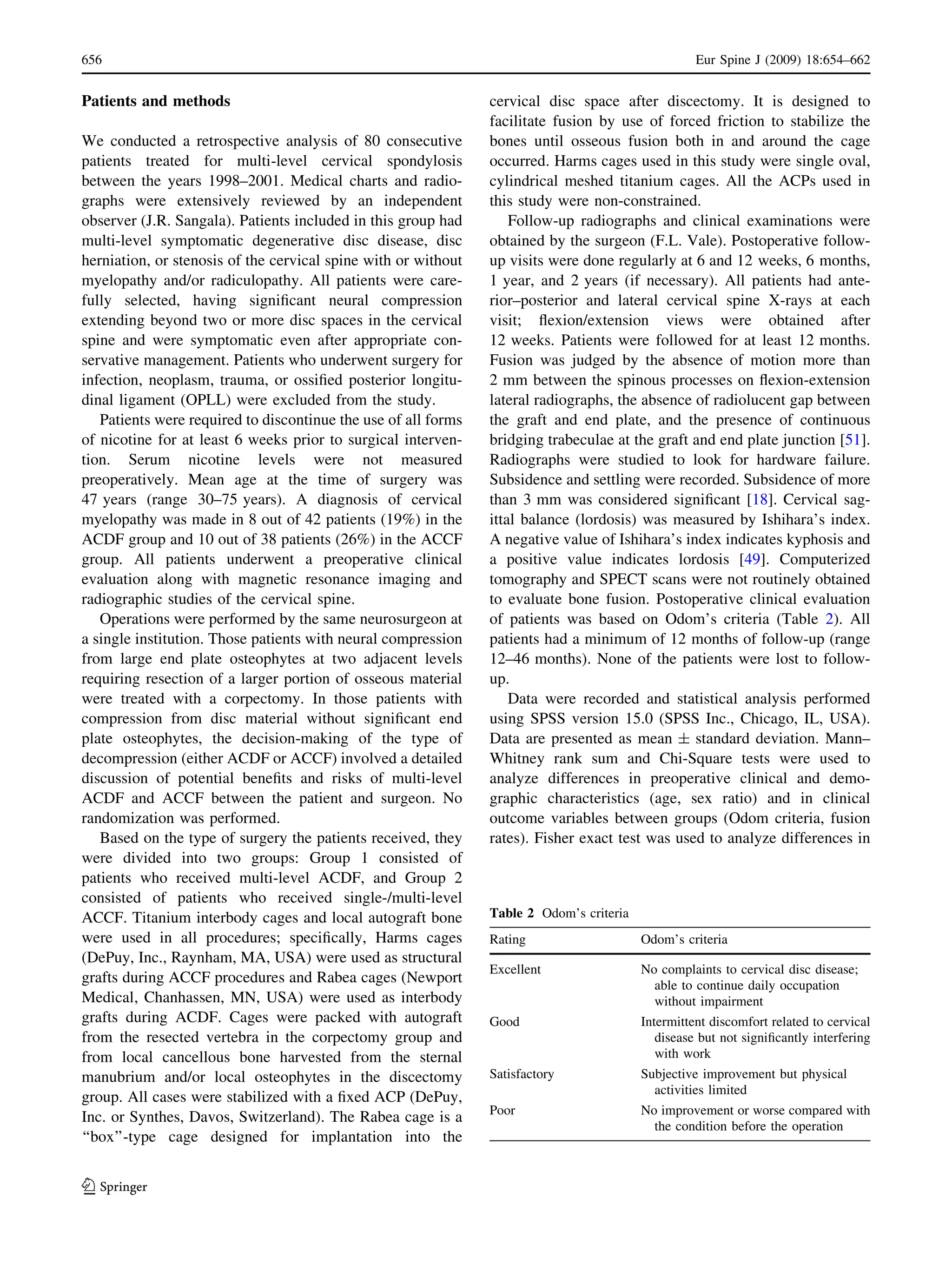 Comparison between anterior_cervical_dis | PDF