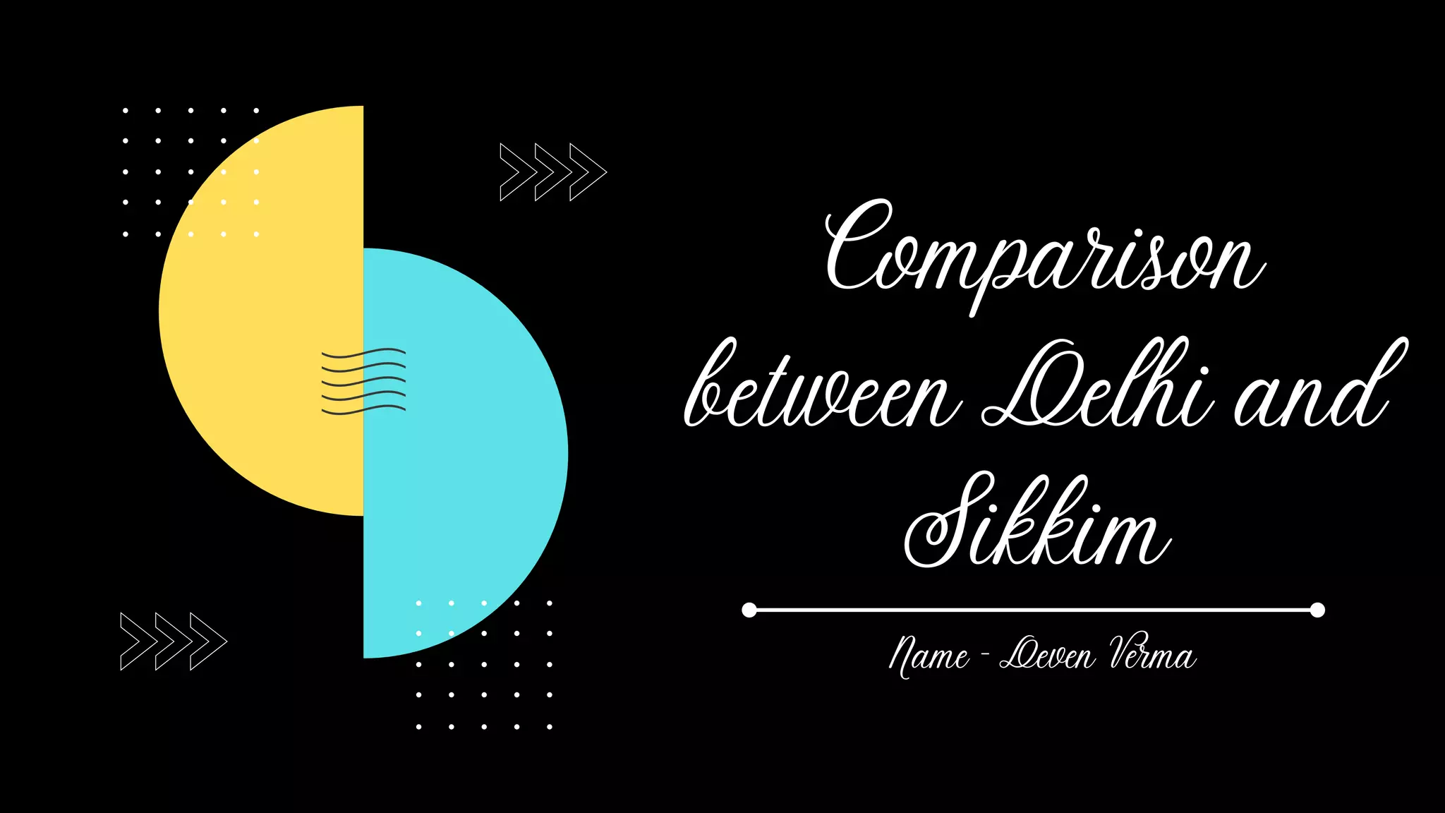 Comparison between delhi and sikkim | PDF