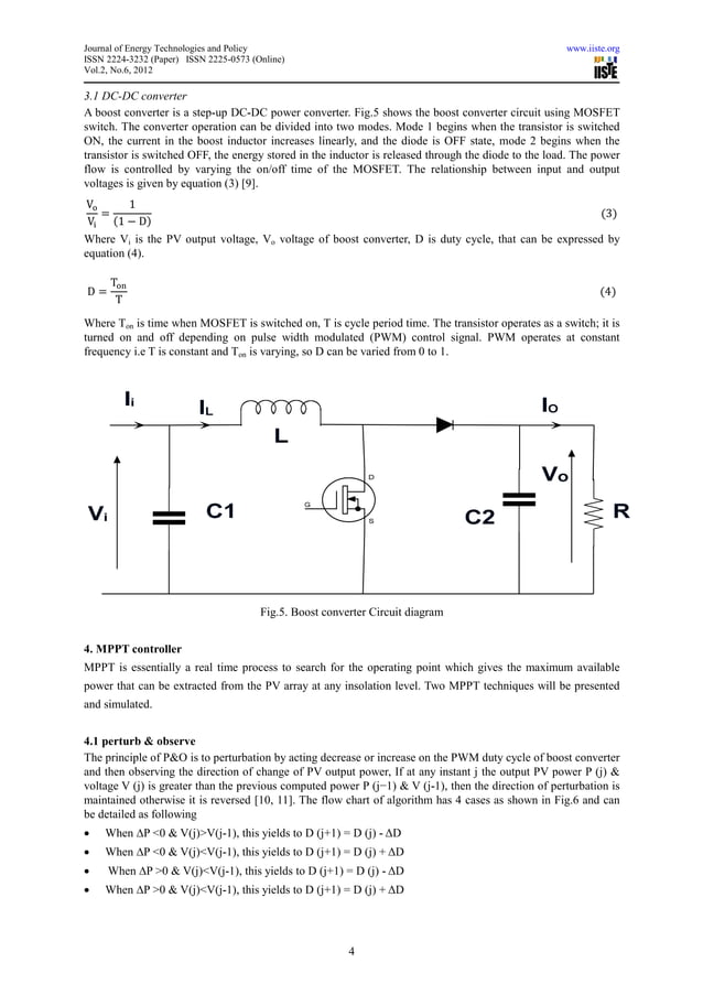 Comparison between fuzzy and p&o control for mppt for photovoltaic ...