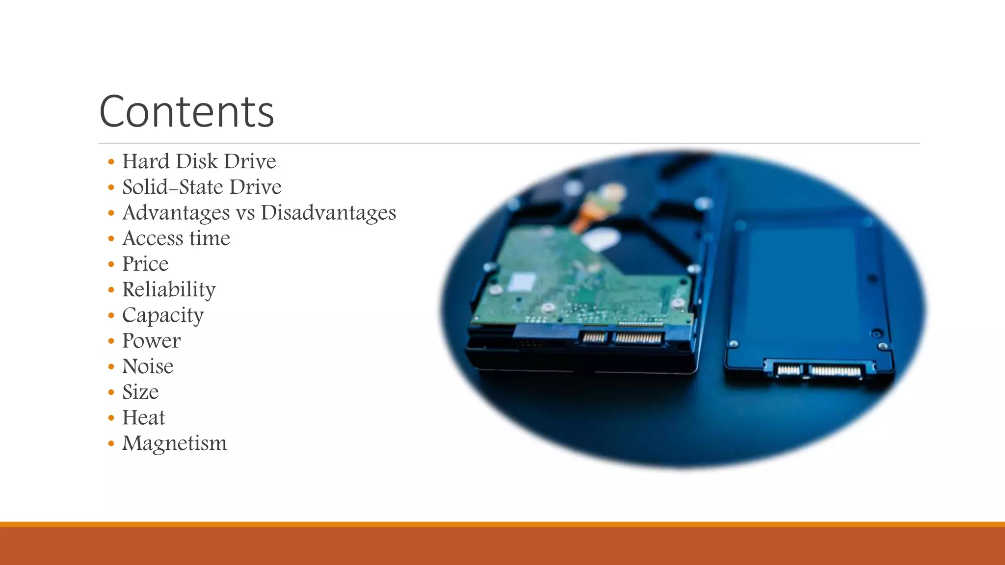 Comparison between HDD and SSD | PPSX