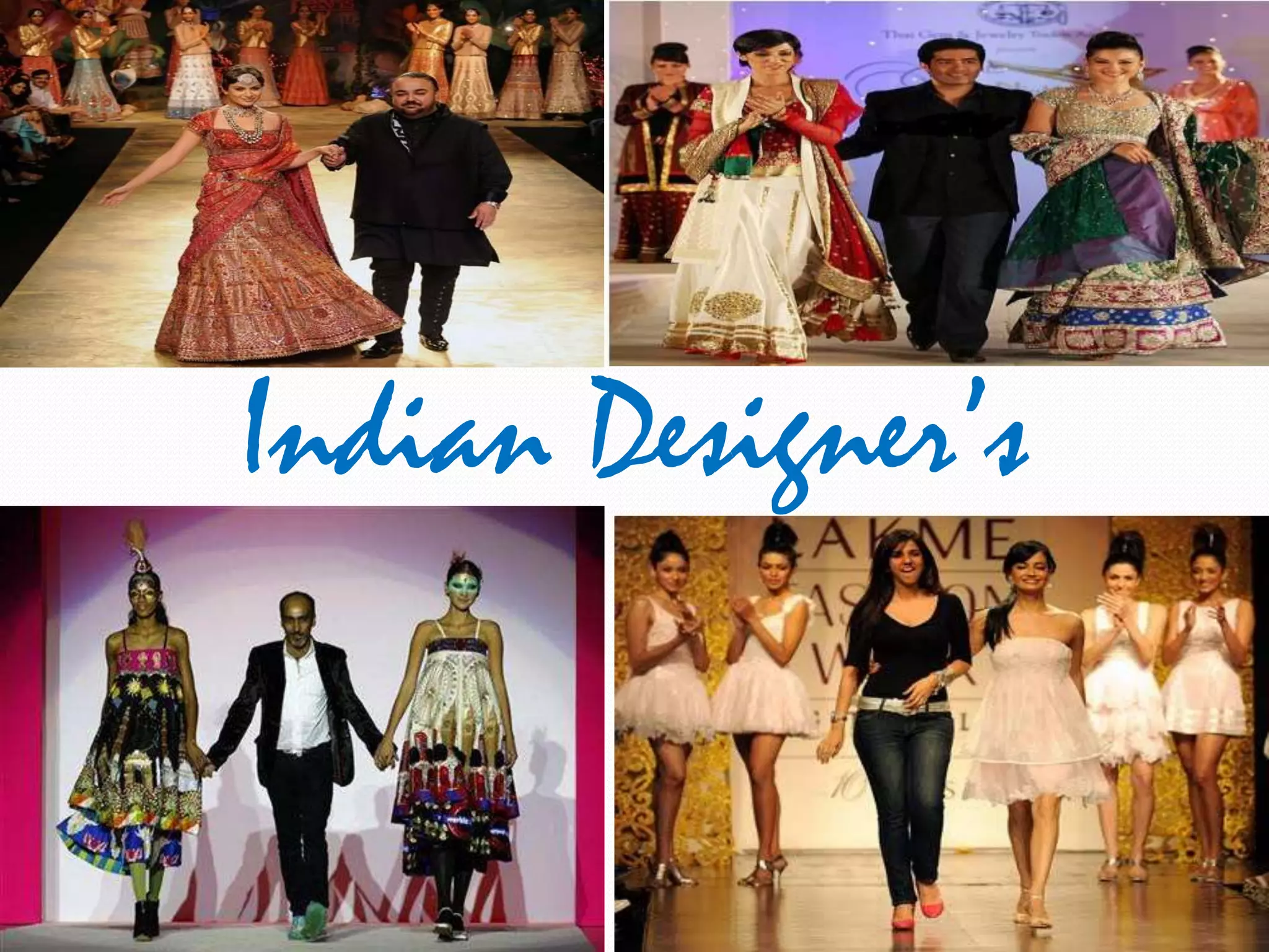Comparison between indian and international designer | PPTX