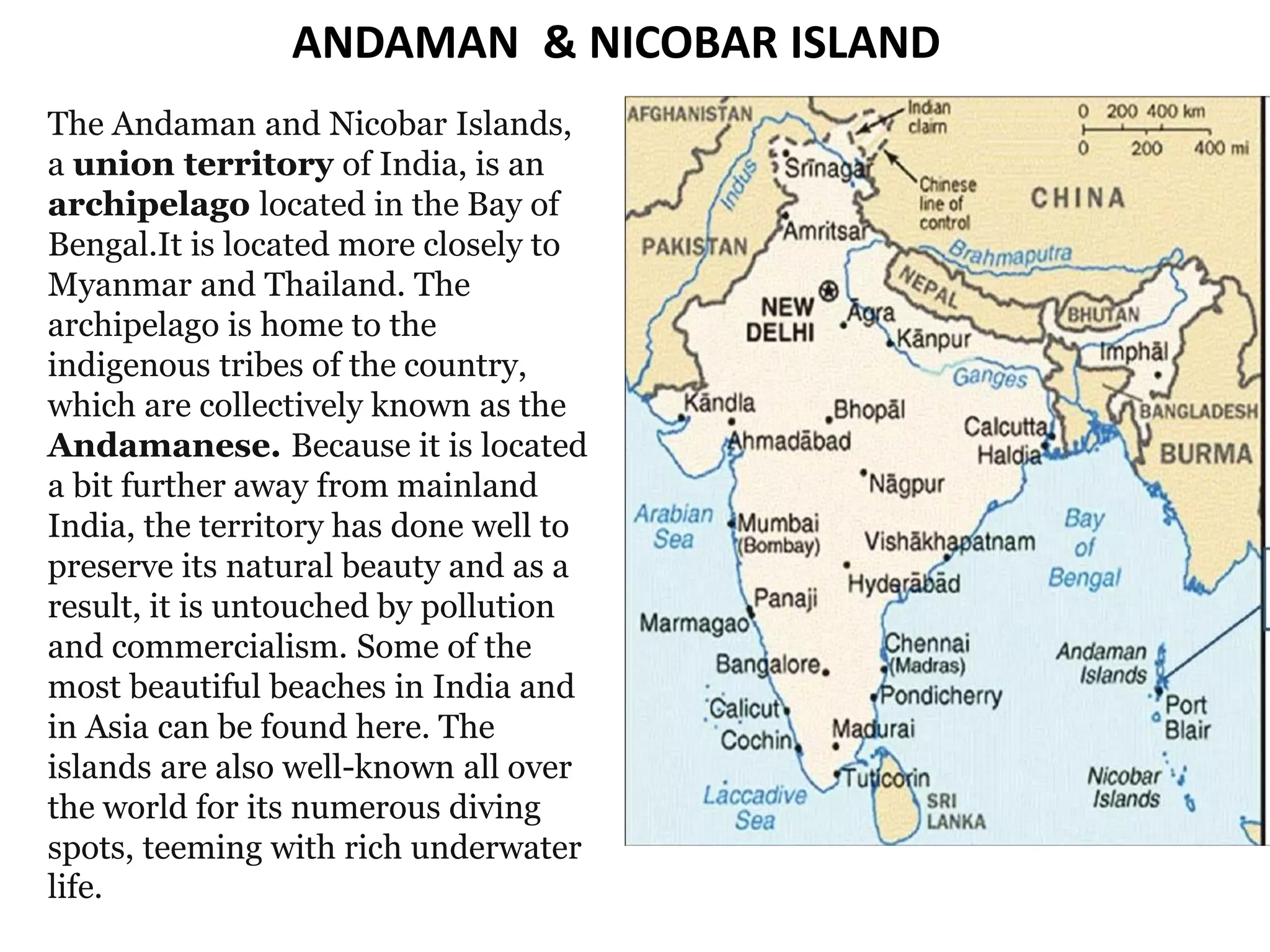 TOURISM- Destination comparison between Maldives and Andaman | PPTX