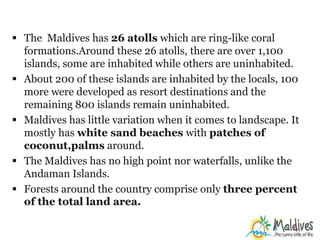 TOURISM- Destination comparison between Maldives and Andaman | PPT