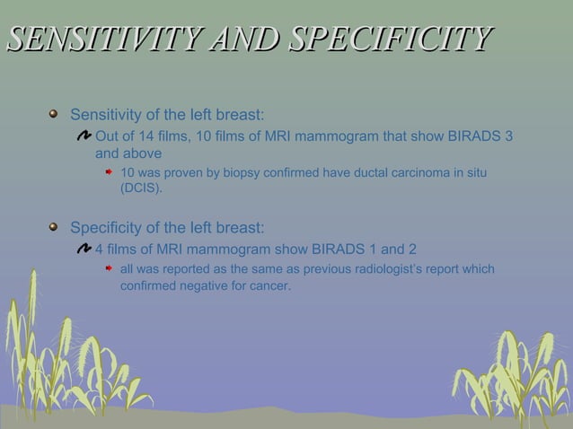 Comparison between mammogram and mri in detecting breast cancer | PPT