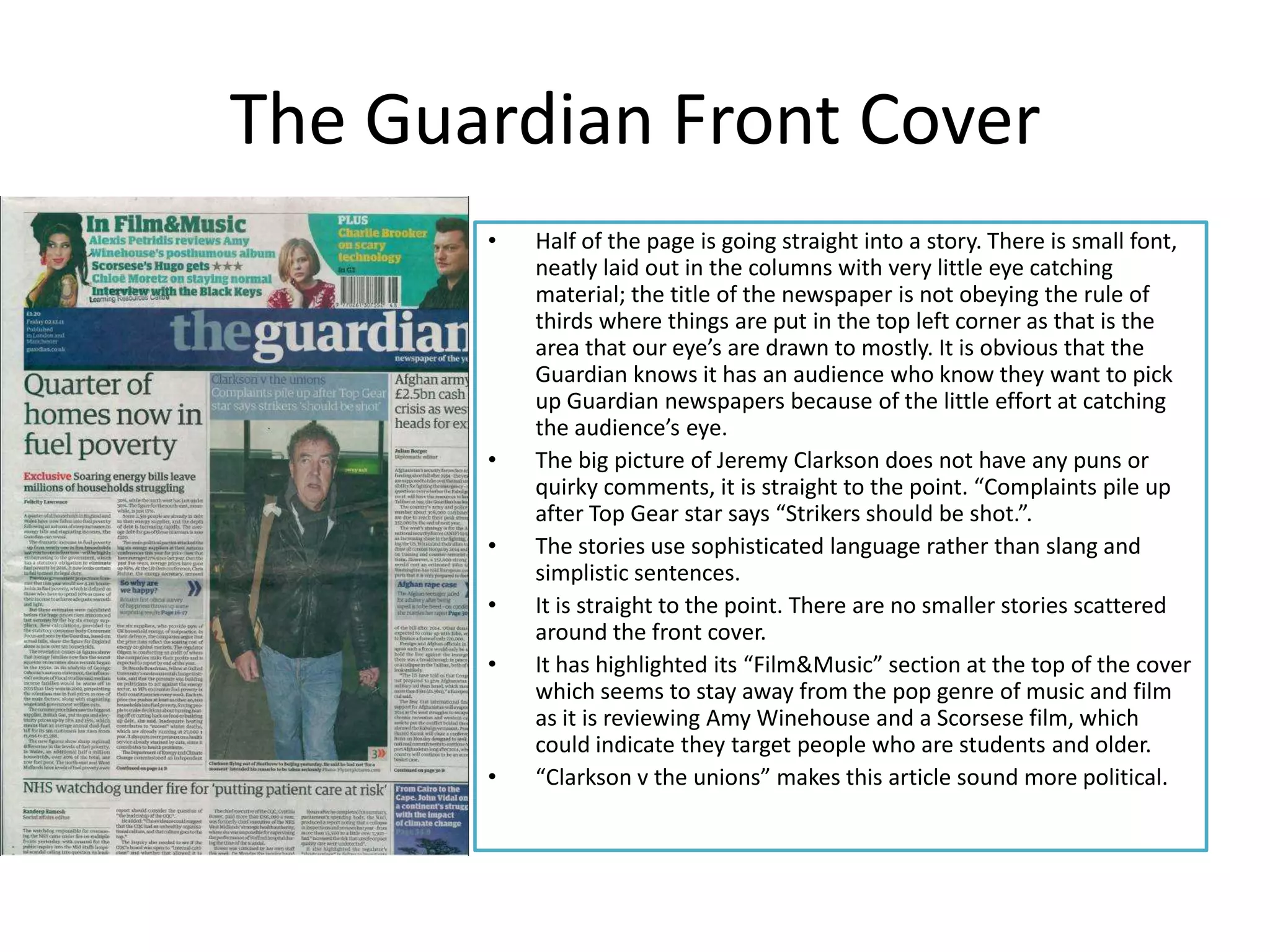 Comparison between mirror and guardian | PPTX