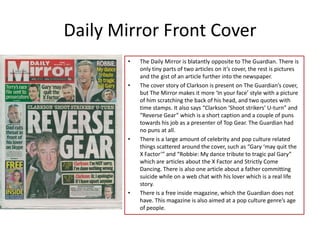 Comparison between mirror and guardian | PPTX