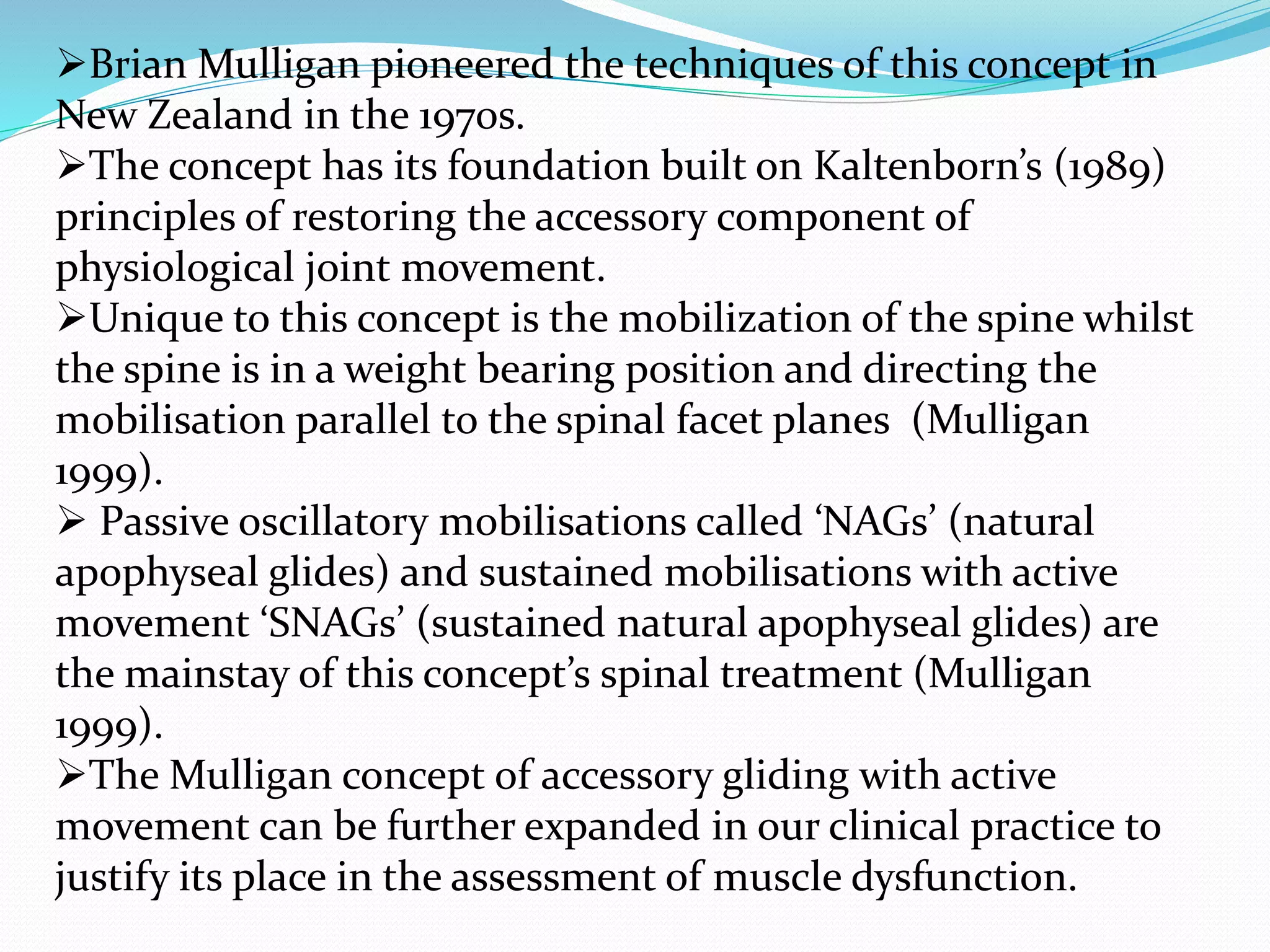 Comparison between mulligan bend leg raise technique and butler neural ...