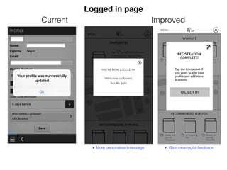 Redesigning the National Library Board (NLB) app | PPT
