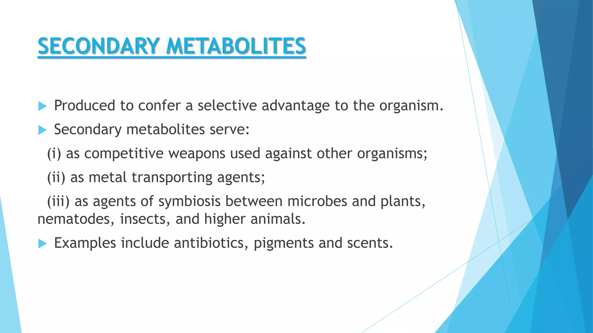 COMPARISON BETWEEN PRIMARY & SECONDARY METABOLITES.pptx