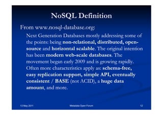Comparison between rdbms and nosql | PDF