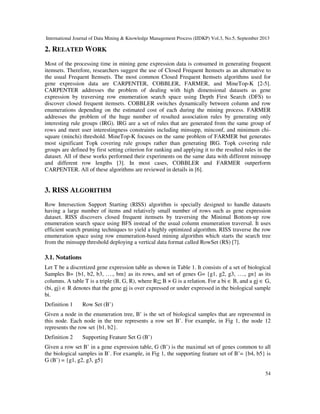 Comparison between riss and dcharm for mining gene expression data | PDF