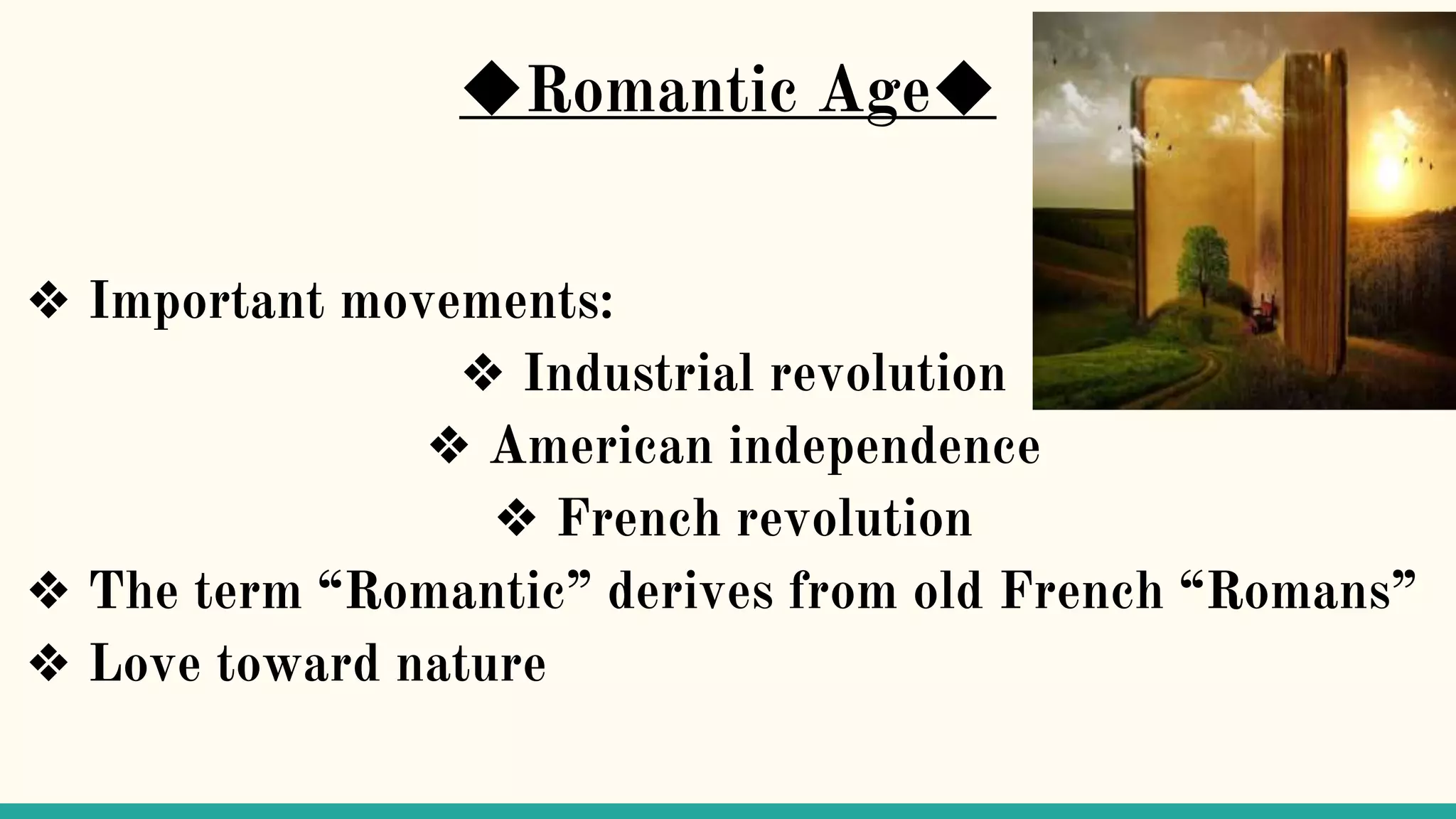Comparison between Romantics & Victorians | PPTX