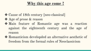 Comparison between Romantics & Victorians | PPTX
