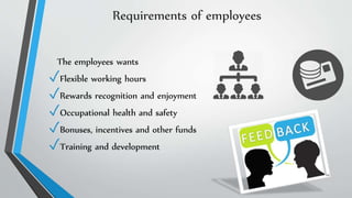 Motivational method Comparison between service and good sector. | PPTX