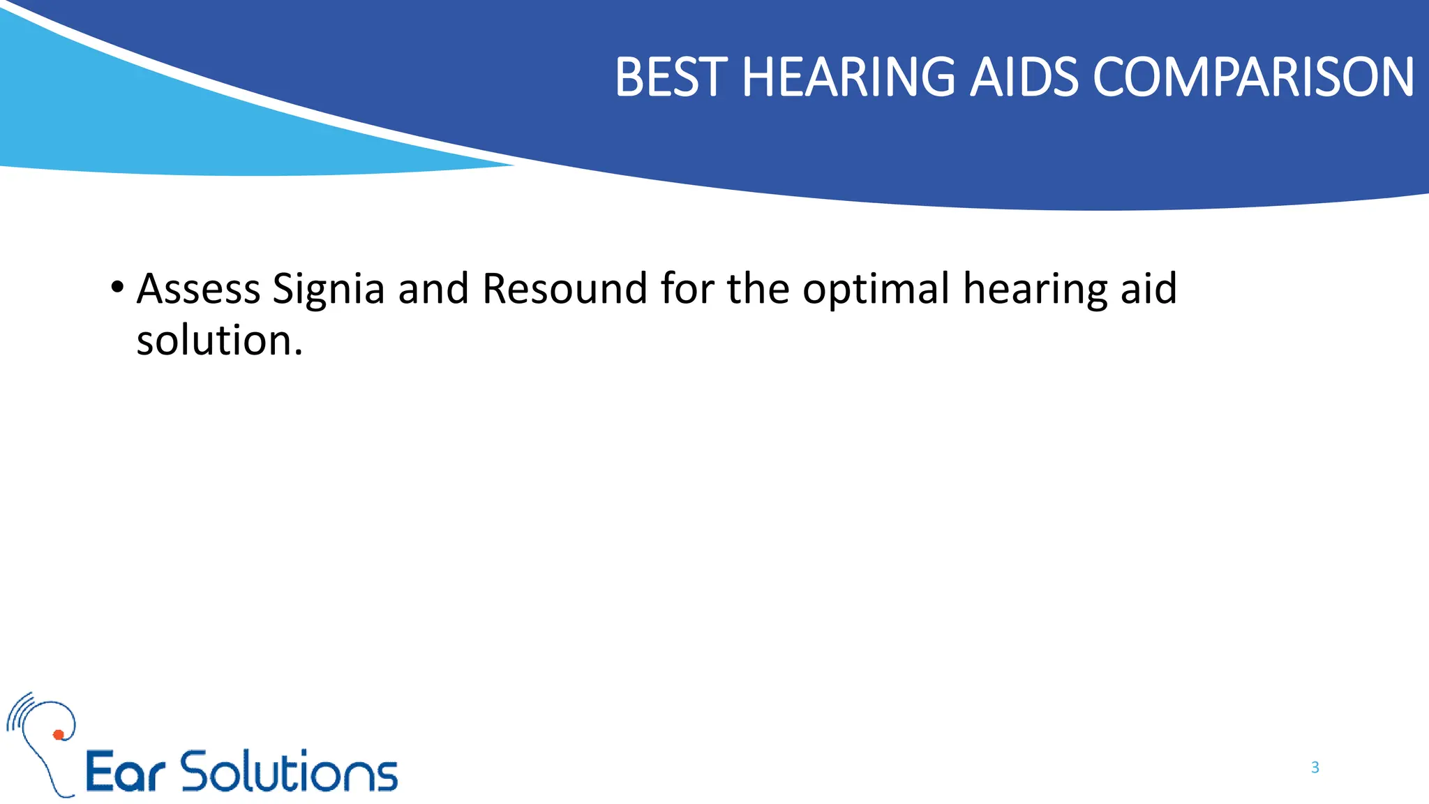 Comparison Between Signia and Resound Hearing Aids | PPTX