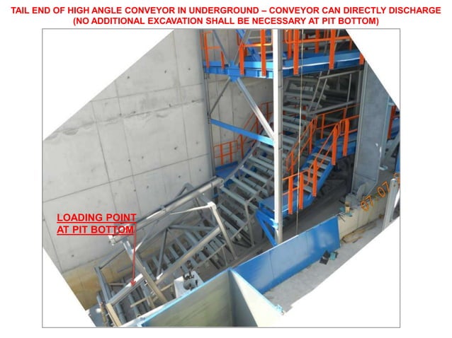 Comparison between skip winding and high angle conveyor for vertical ...